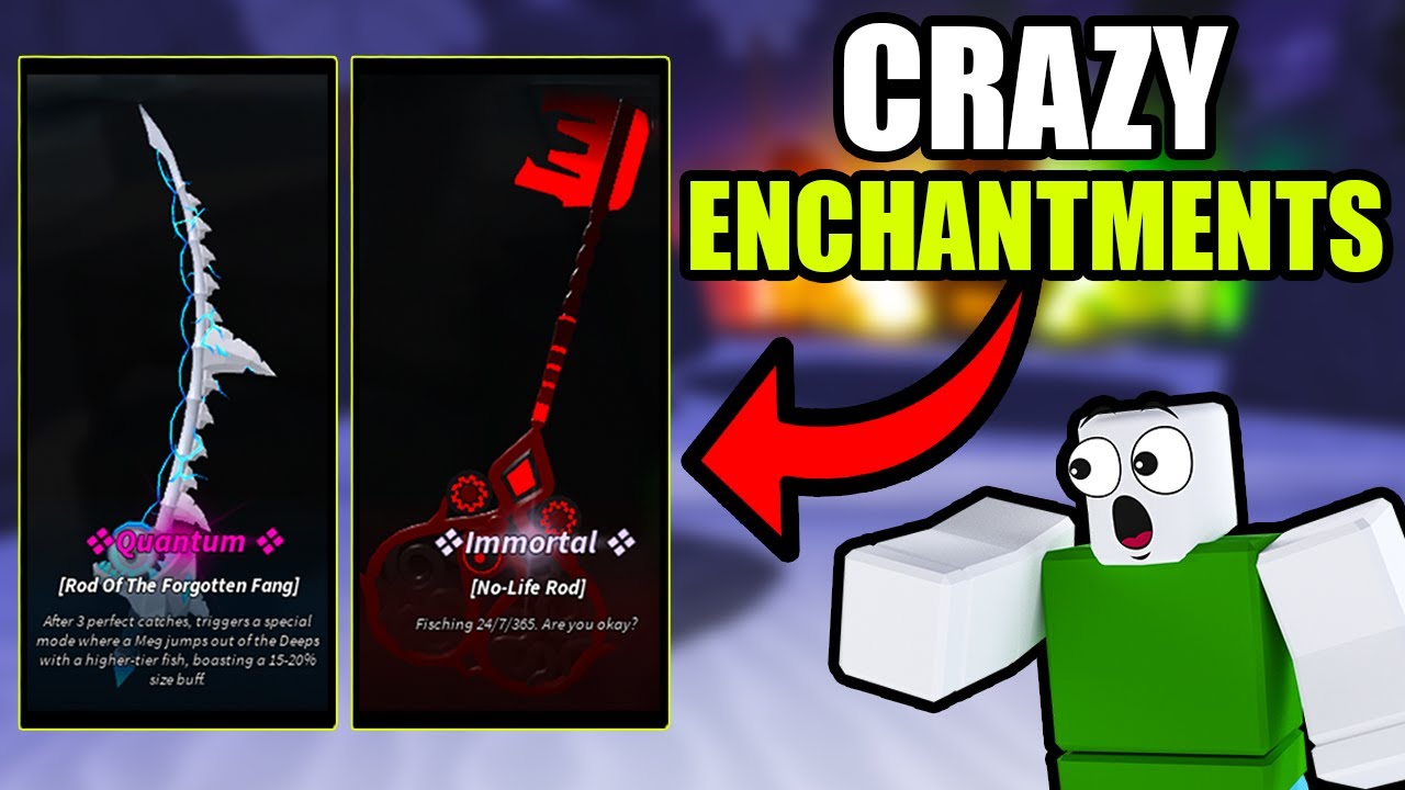 FARMING EXALTED RELICS AND TESTING ENCHANTMENTS FISCH ROBLOX - YouTube