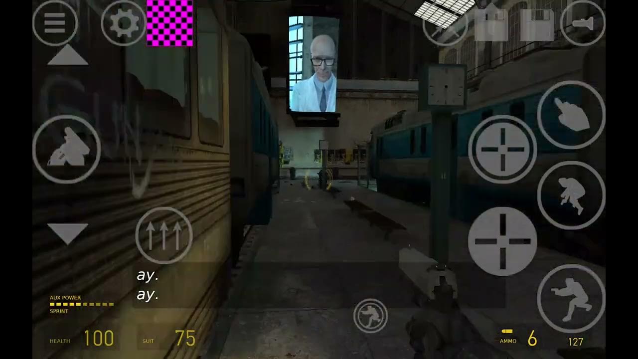 What happens when you delete all games files when playing hl2 android - YouTube