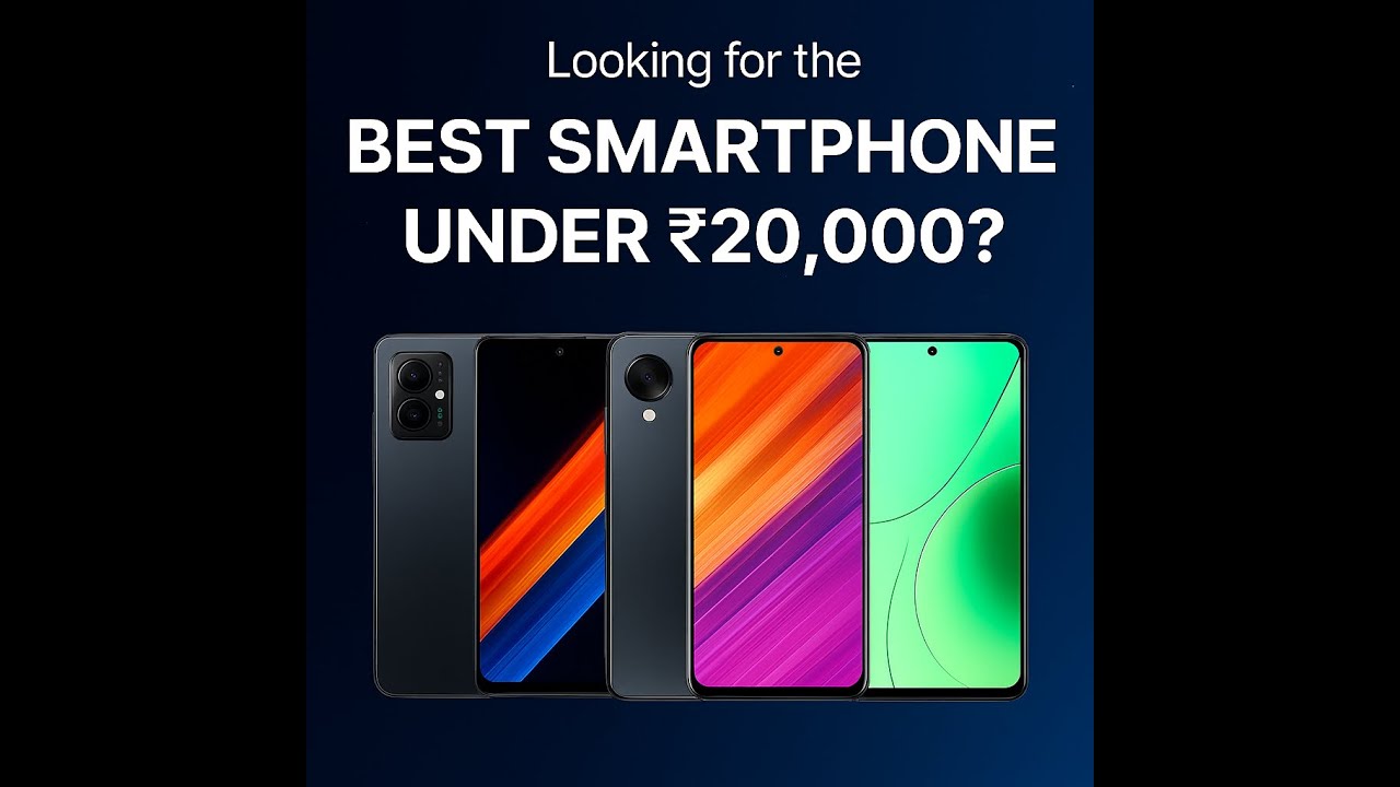 Top 3 Smartphones Under ₹20,000 in India (2025) | Best Phones Under ...