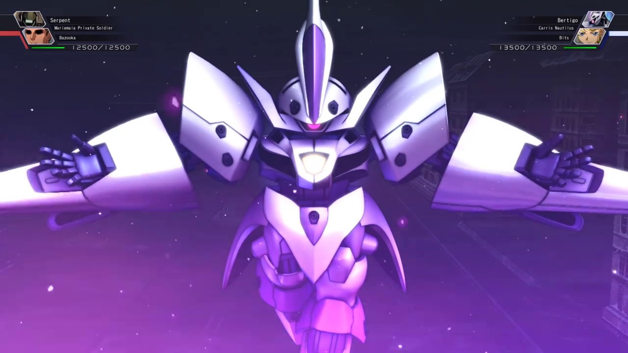 SD Gundam G-Generation Cross Rays - Bertigo All Animations - YouTube