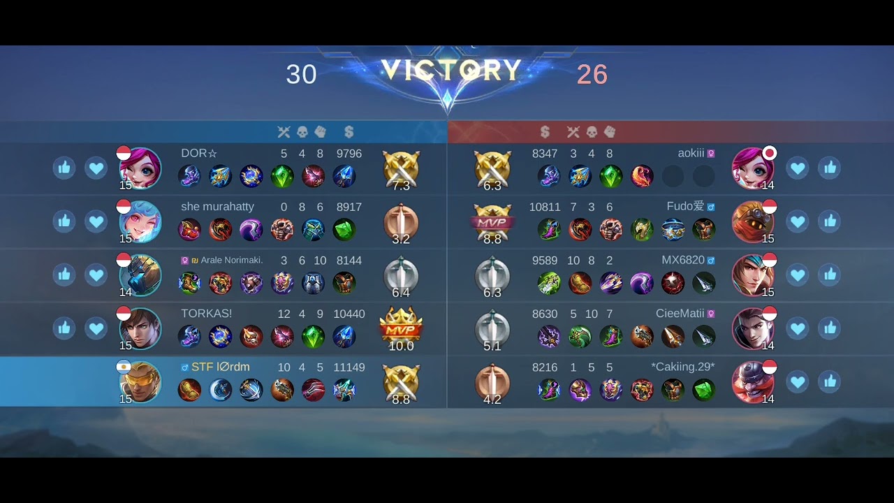 part 3(END) gameplay mobile legend - YouTube