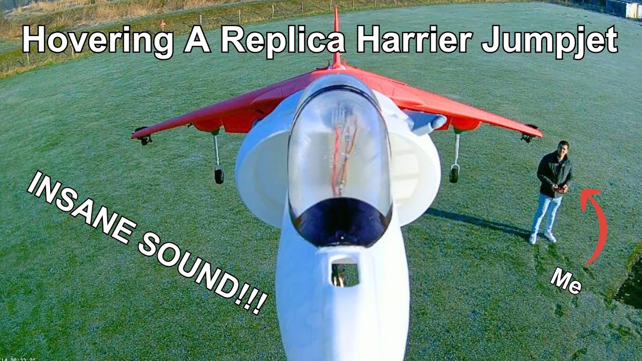 RC Harrier Jumpjet VTOL: Cutting-Edge Aviation in Miniature! - YouTube