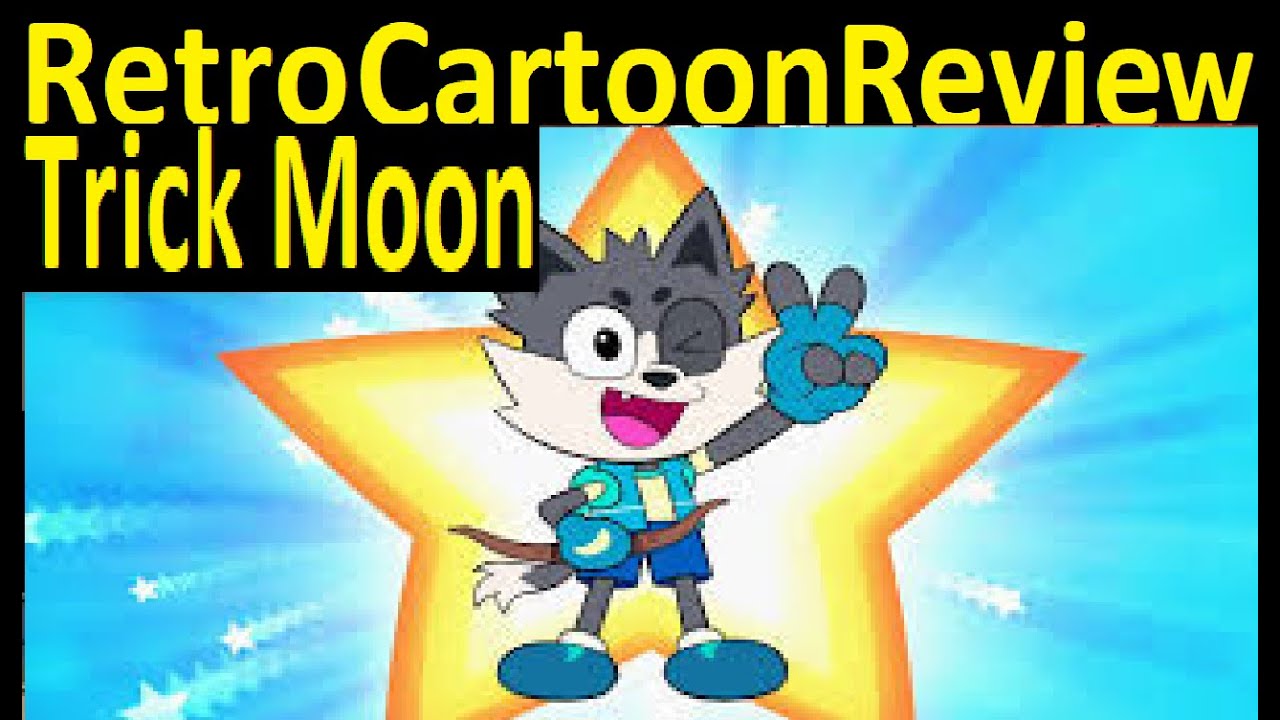 Retro Cartoon Review Trick Moon - YouTube