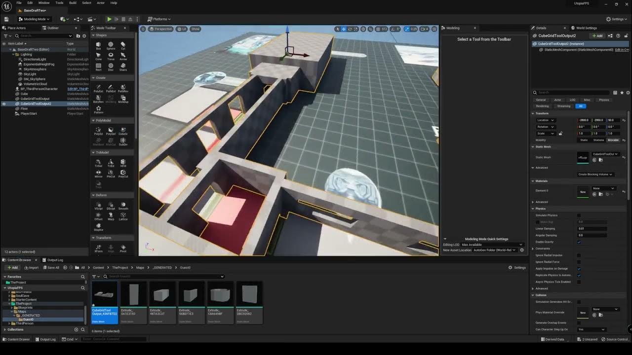 Cube_Grid Tutorial and Simple Blockout - YouTube