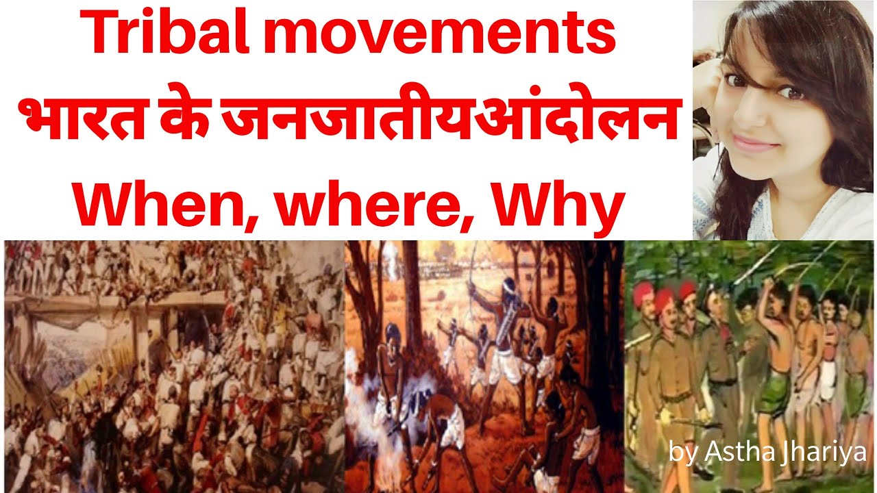 #prelims #upsc Quick revision of Tribal Movements in India from ...