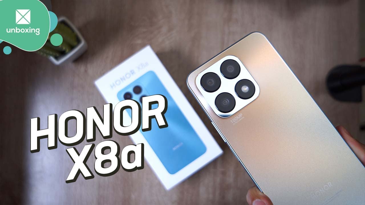 HONOR X8a | Unboxing en español - YouTube