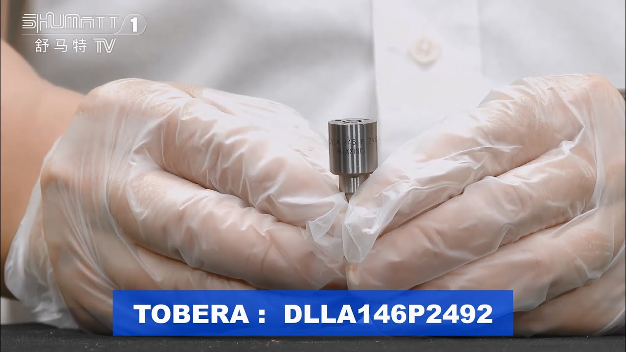 DLLA146P2492 Tobera de Inyector Diesel Common Rail 0445110709 - YouTube