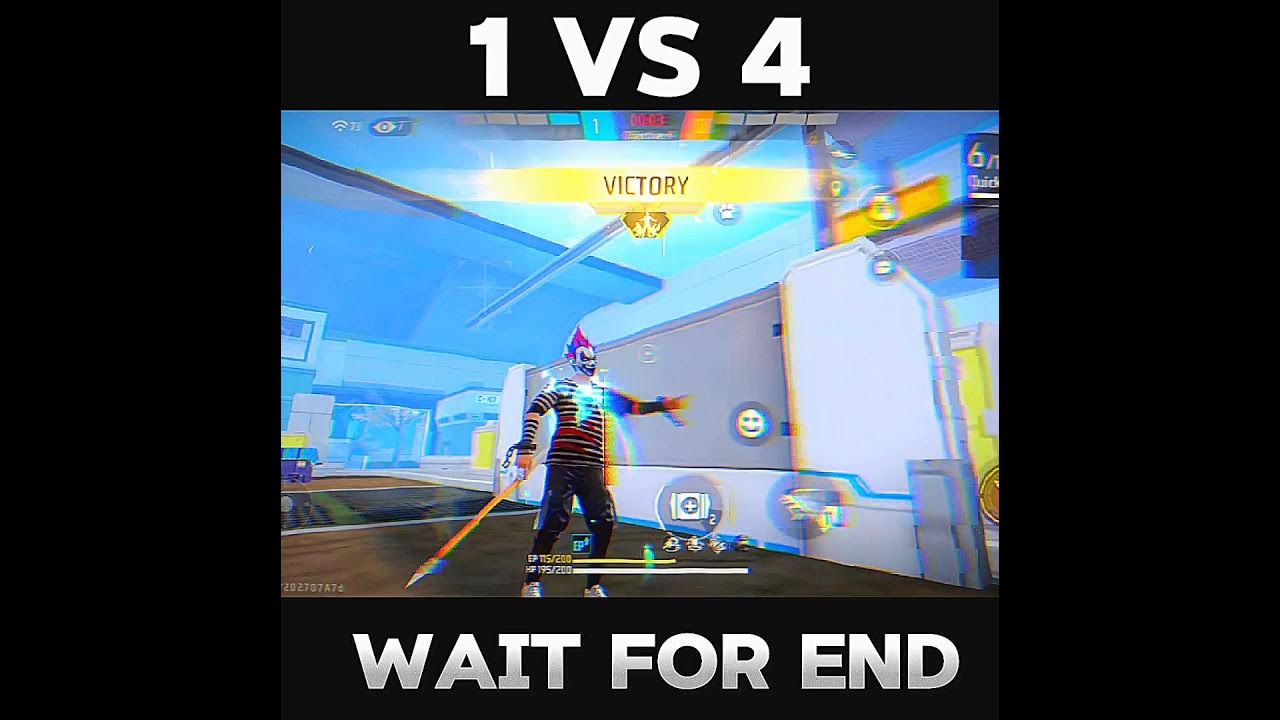 ♥️1 Vs 4 High Ranks Player 🍷☠️trending Daddycalling Viralsong Keyboardmouse Youtube