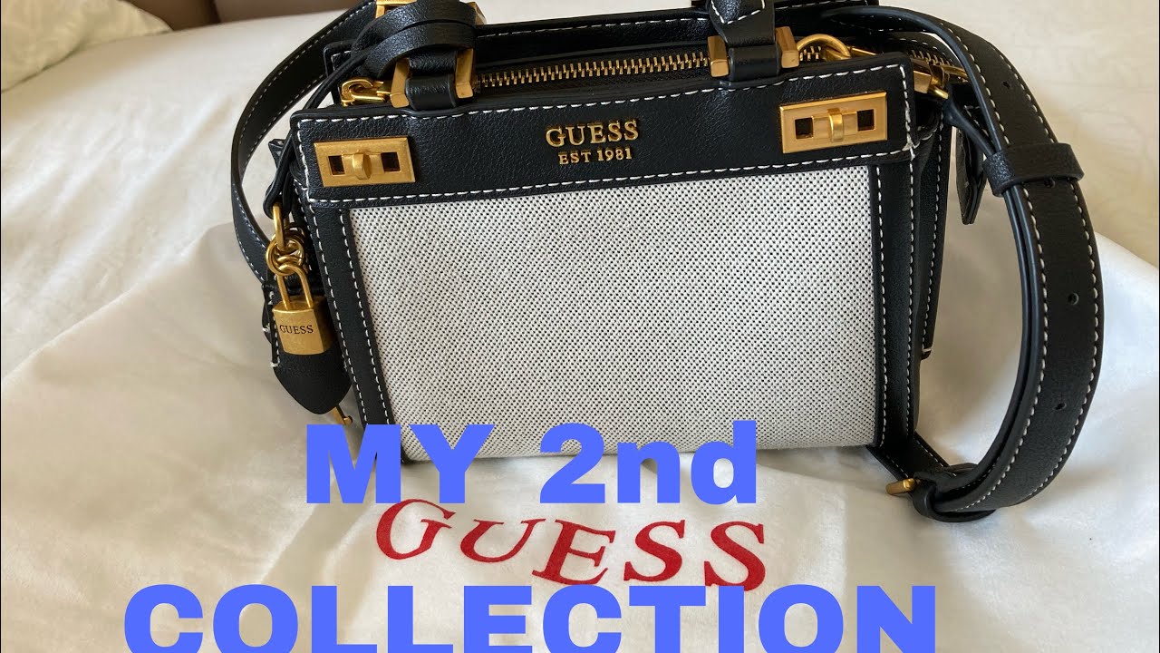MY 2nd GUESS BAG COLLECTION - YouTube