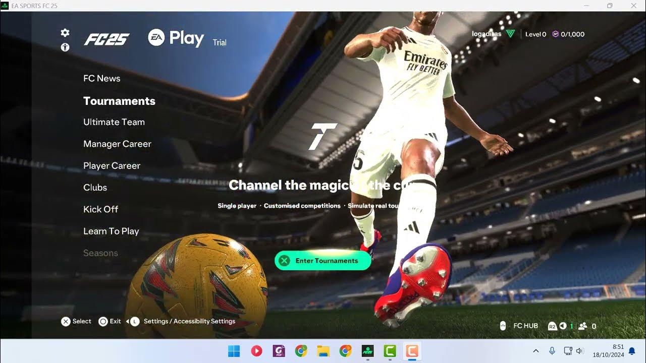 SETTING DISPLAY CONFIGURATION FC25 SUPAYA TIDAK LAG - YouTube