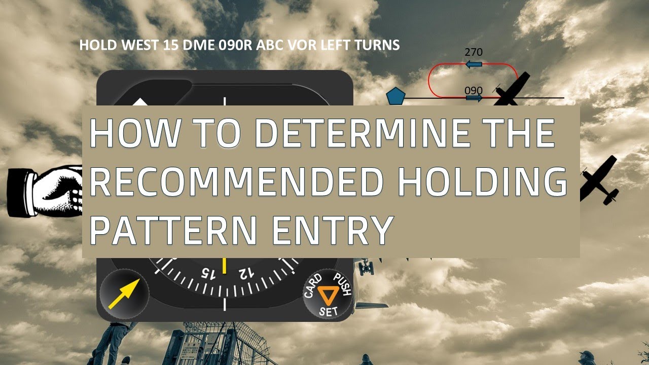 Holding Pattern Entries Made Simple - YouTube