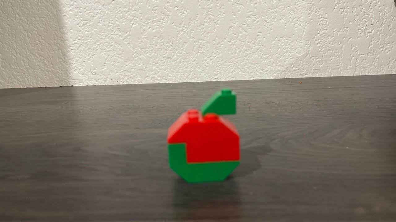 Make a Lego Apple in 1 minute! - YouTube