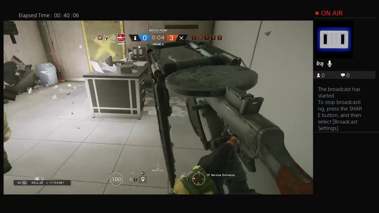 PS4 R6 silent - YouTube