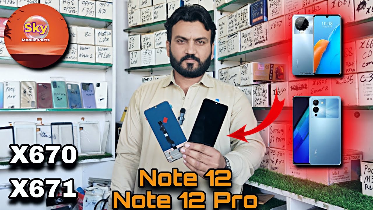 Infinix Note 12 X670 Display price Original | Infinix Note 12 pro X671 ...