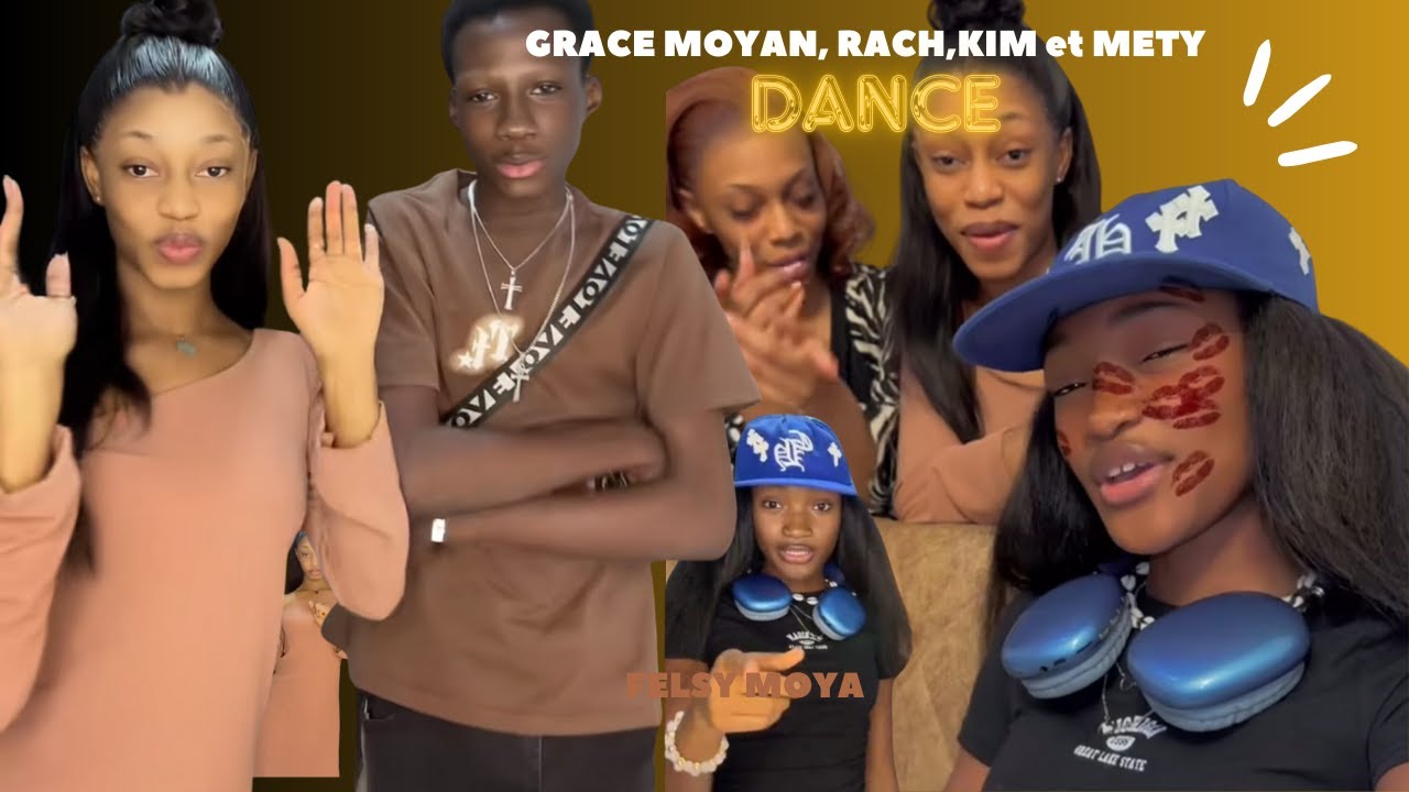 Grâce Moya ,Kim Makosso,Rach&Mety Makosso Team Dance . #new #tiktok # ...