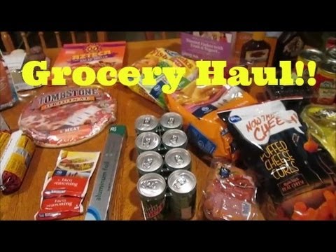 GROCERY HAUL!! | July 3, 2014 - YouTube