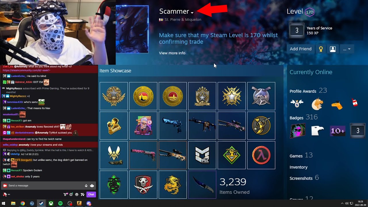 HOW TO SPOT A SCAMMER ON STEAM! - YouTube