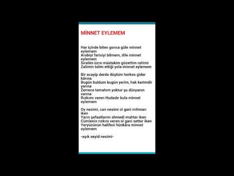 MİNNET EYLEMEM - ERMRE SERTKAYA ( ŞARKI SÖZLERİYLE )