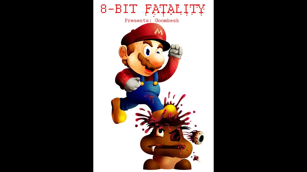 BLOODY MARIO (Mario asesino) DESPEDASANDO GOOMBAS xD - YouTube
