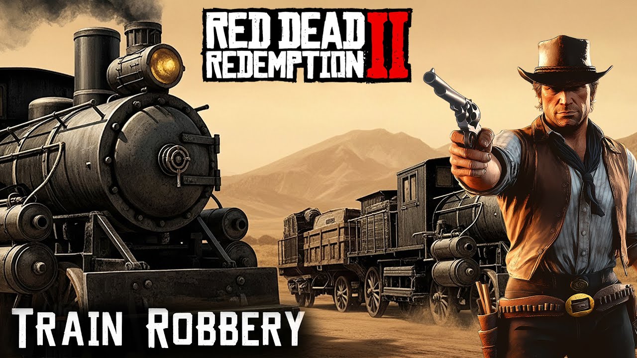 RDR2 Chapter 1: The First Train Robbery | Full Cinematic Gameplay ...
