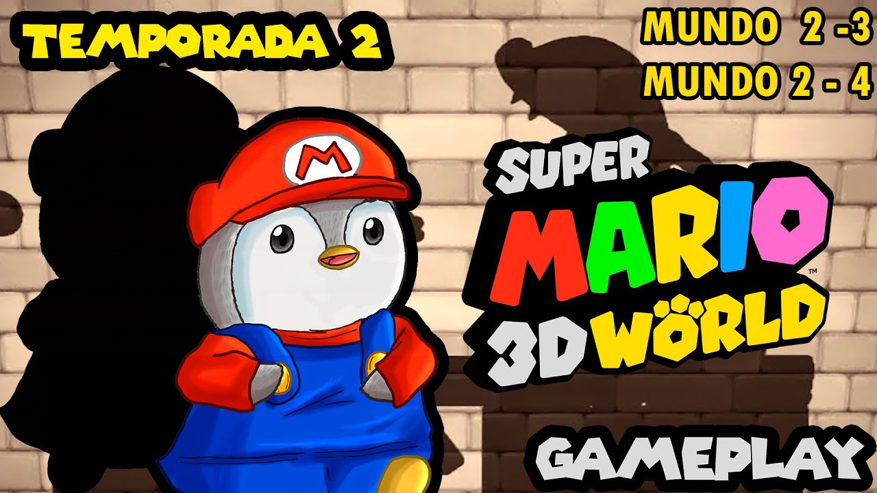 🎮 TEMPORADA 2 Capitulo Mundo 2-3 y 2-4 Mario Gatitos 3d world Gameplay ...