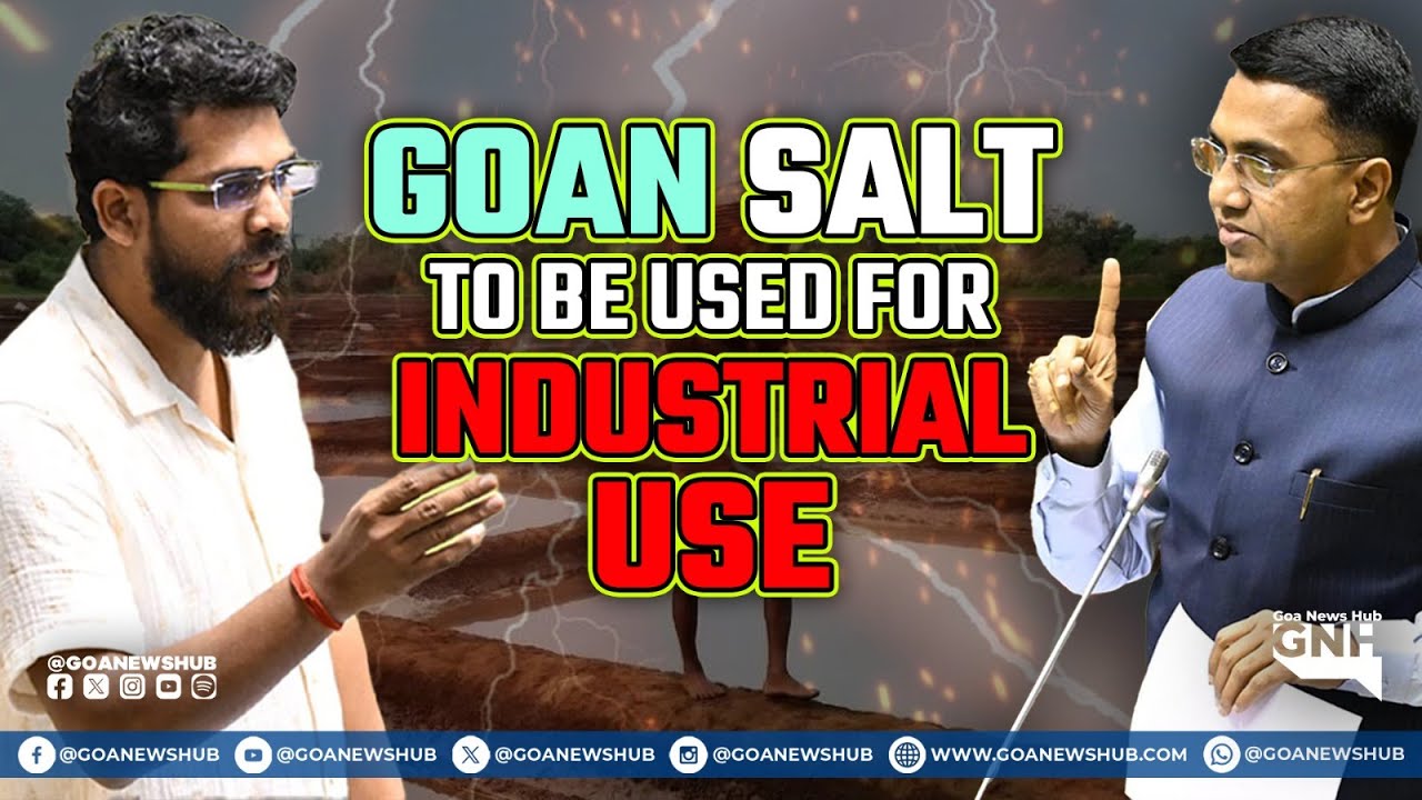 GOAN SALT TO BE USED FOR INDUSTRIAL USE - YouTube