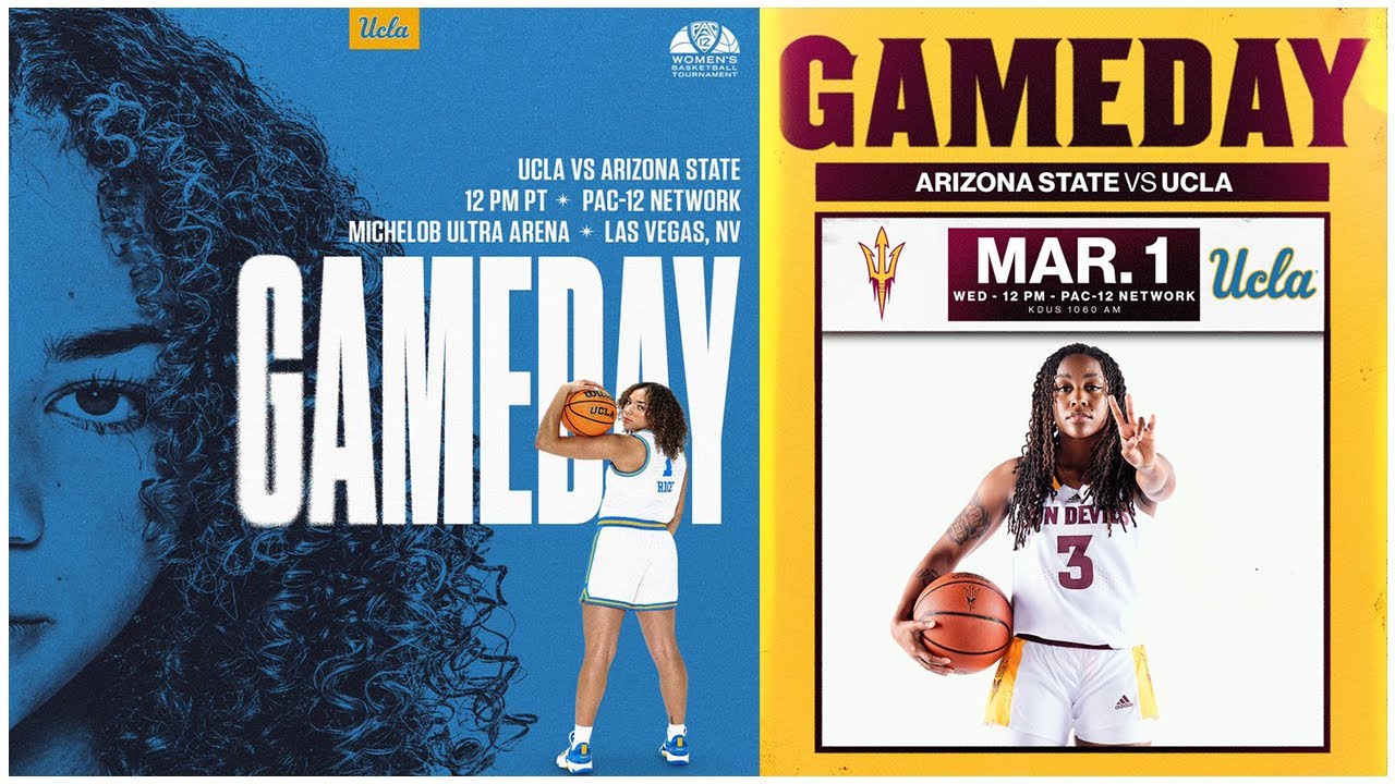(5) UCLA vs (12) Arizona State | 2023 Pac-12 Tournament: First Round ...