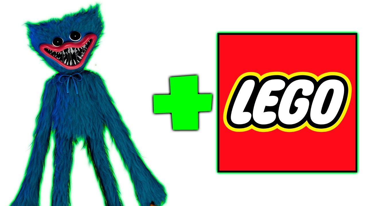 Huggy Wuggy + Lego = ??? Poppy Playtime Animation - YouTube