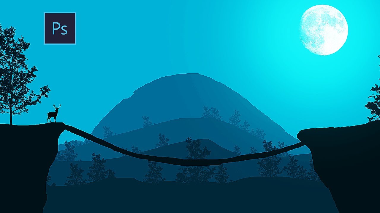 Dreamland 2D Draw in Photoshop -Final Edit - YouTube