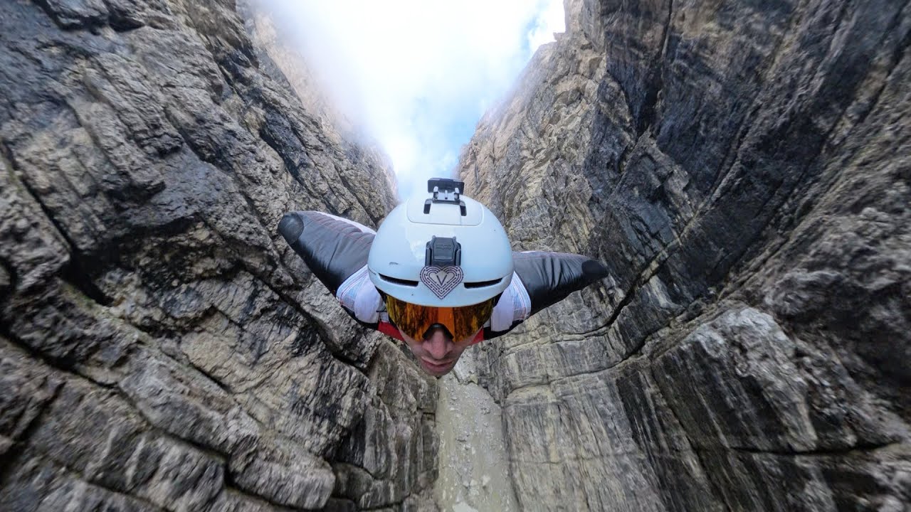 Death Star wingsuit in the clouds | Corvid 2 - YouTube
