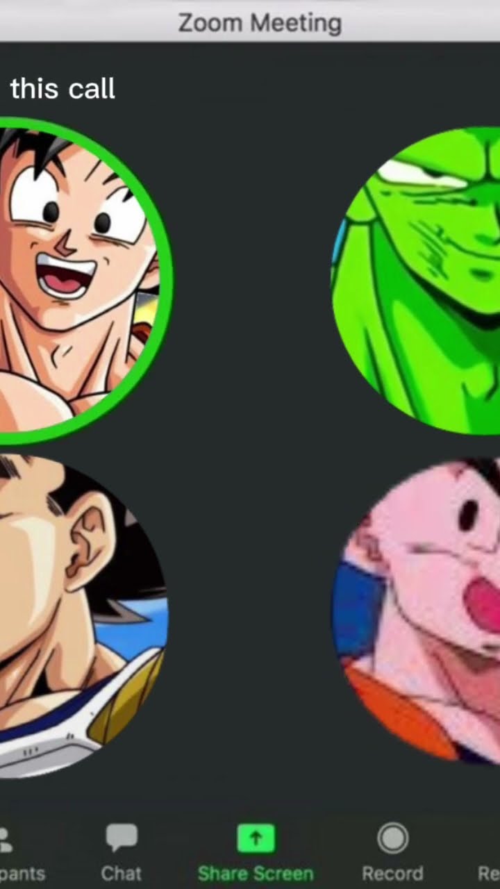 Dbz zoom call gone wrong - YouTube