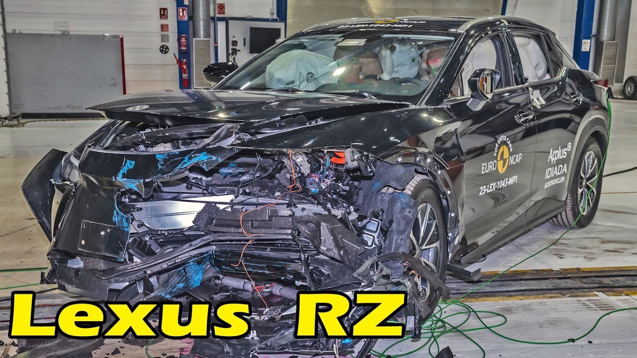 Lexus RZ - Crash & Safety Tests - YouTube