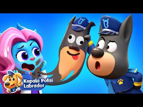 Jangan Bukakan Pintu🚪& Lainnya| Seri Baru: Kota Air!🌊| Kartun Anak-anak | Kepala Polisi Labrador