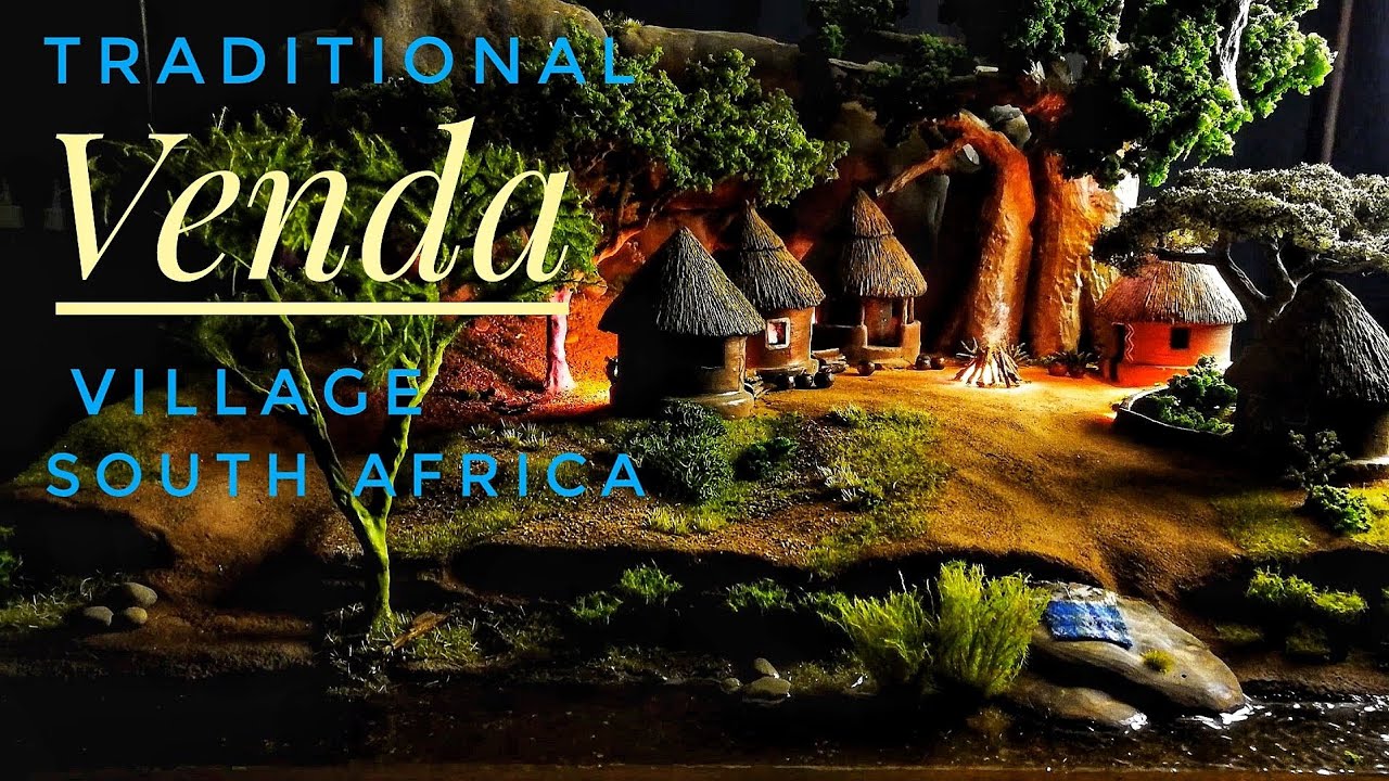 African village diorama tutorial - YouTube