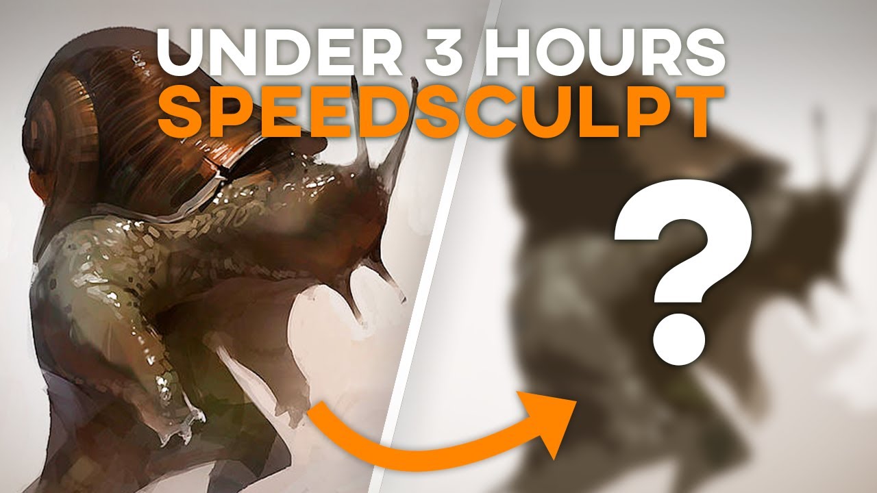 SNAILMAN by LUKE MANCINI - PolyParty Speedsculpt - YouTube