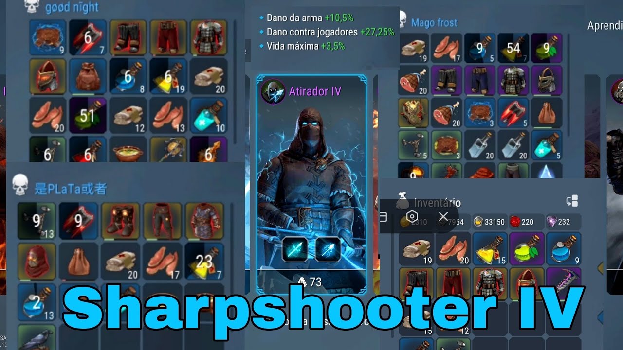 Solo pvp #14 Sharpshooter IV legendary Thor's bow!! - YouTube