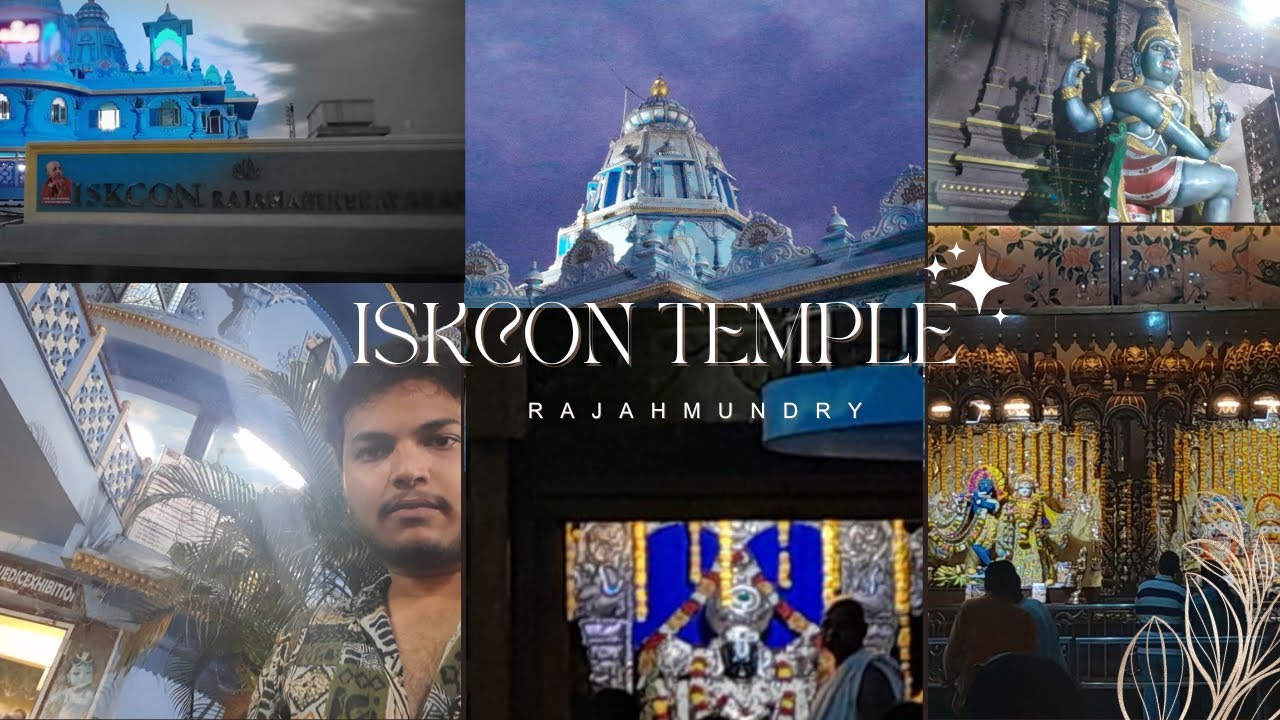 Sudden visit to ISKCON temple |rajahmundry|PART 1|🙏🙏🙏 - YouTube