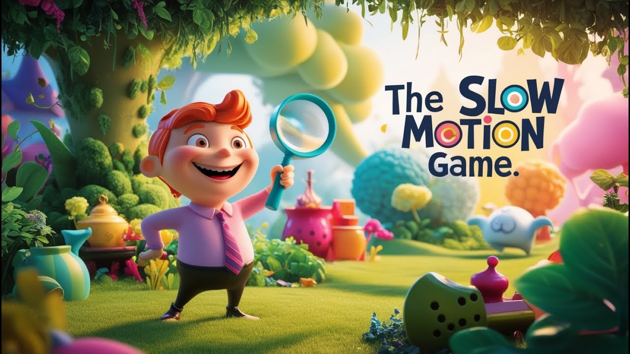 The Slow Motion Game New Song | Kids New Song | Little Bright Kids ...