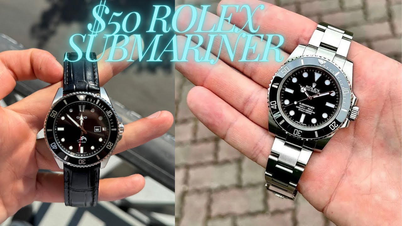 The $50 Rolex Submariner Killer!!! Casio Duro - YouTube