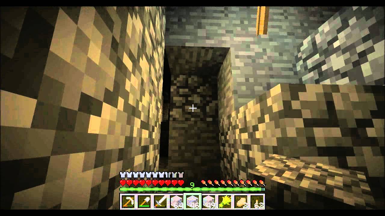 Minecraft Let's Play (Part 006) - Mine Shaft - YouTube