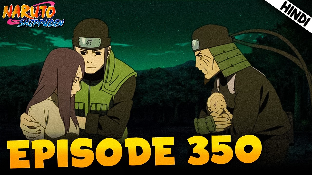 Minato Last Day | Naruto Shippuden EPISODE 350 Explained In हिंदी ...