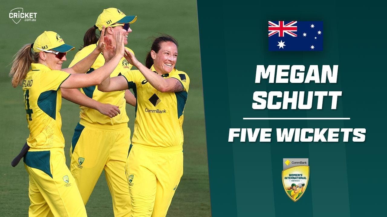 Schutt claims first five-wicket haul in ODIs to dismantle India ...