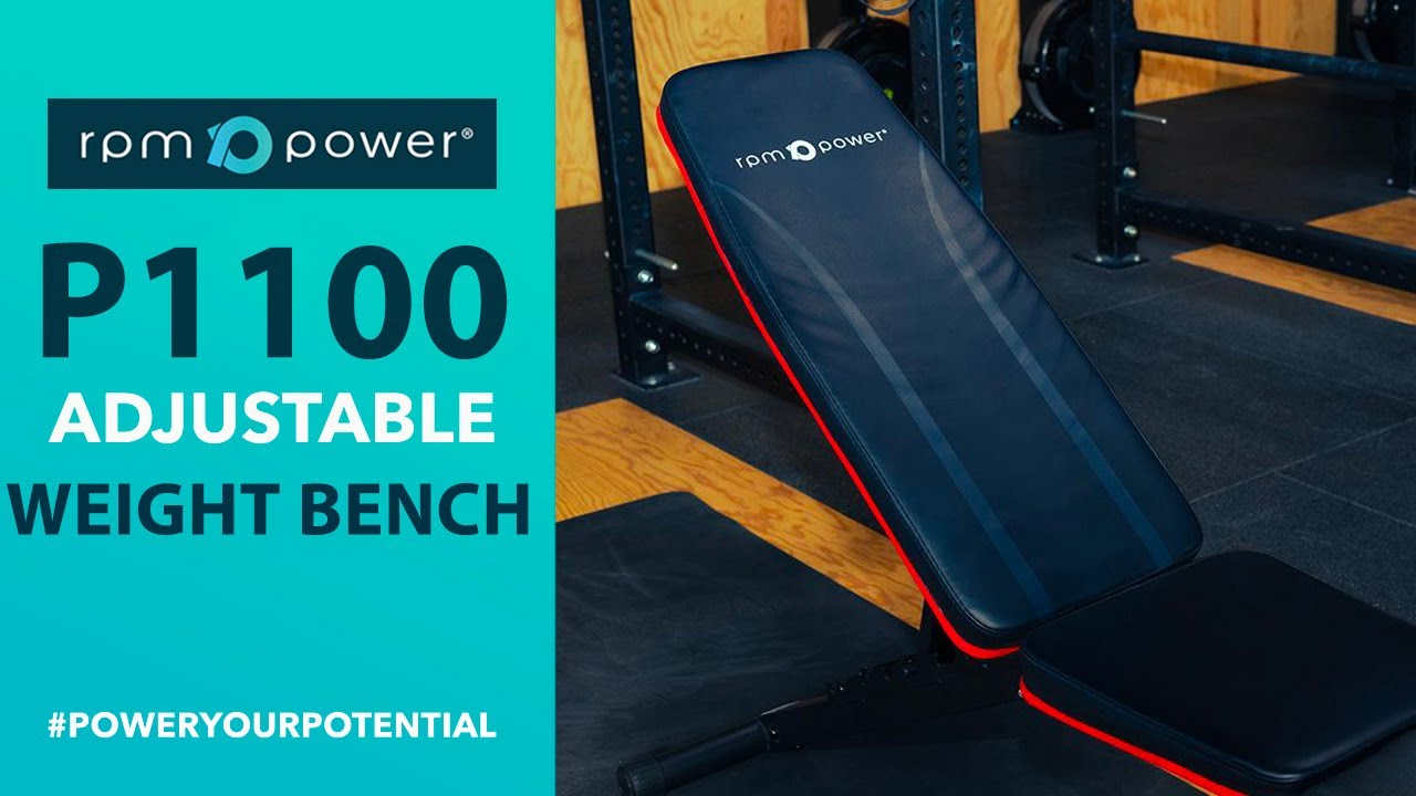 RPM Power P1100 Adjustable Weight Bench - YouTube