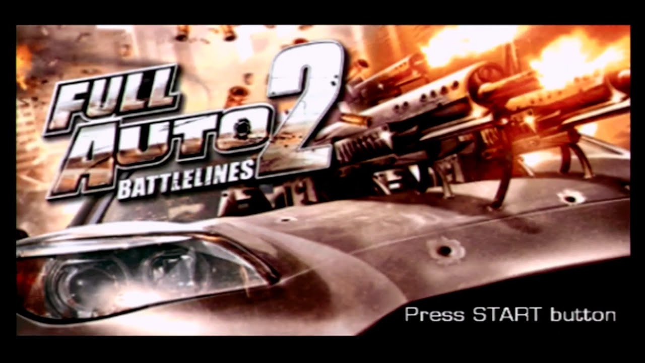 Full Auto 2: Battlelines -- Gameplay (PSP) - YouTube