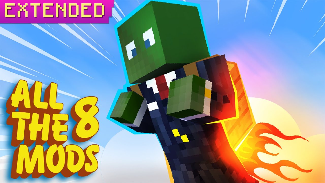 WOODEN JETPACK? WOODEN JETPACK! - Ep.5 - Minecraft All The Mods ...