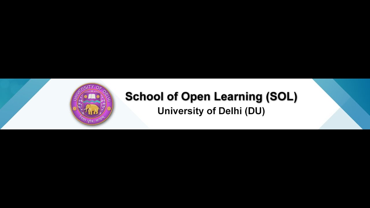 DU SOL-Undergraduate (UG) Admissions Form 2021-2022?? DU Me Open Form ...
