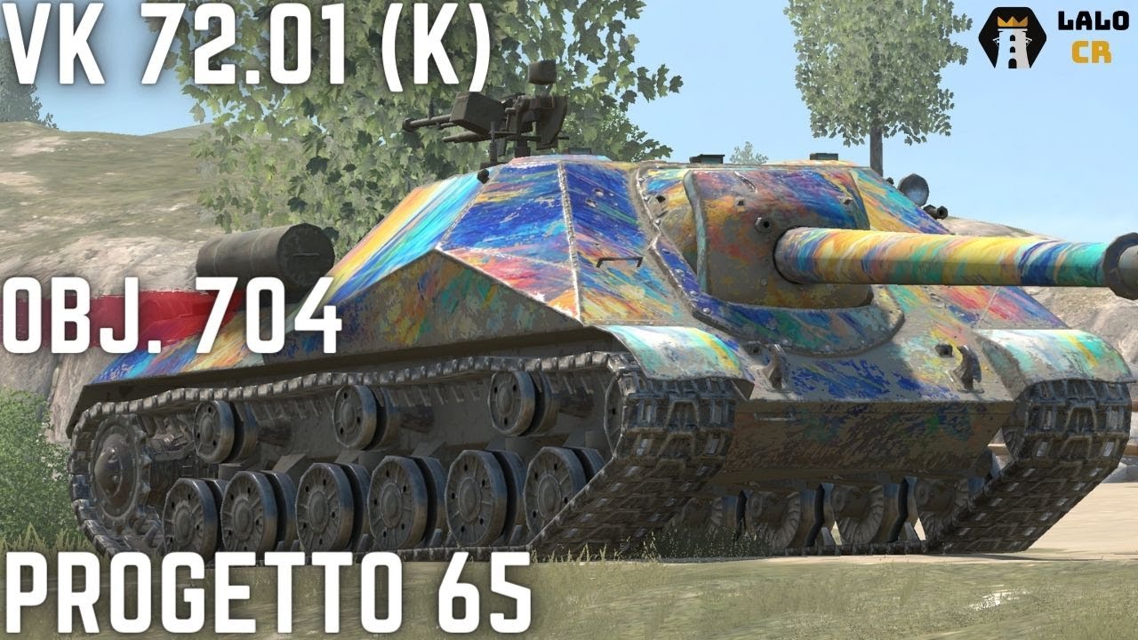 Progetto 65, VK 72 01 K, Object 704 : World of Tanks Blitz🔥 - YouTube