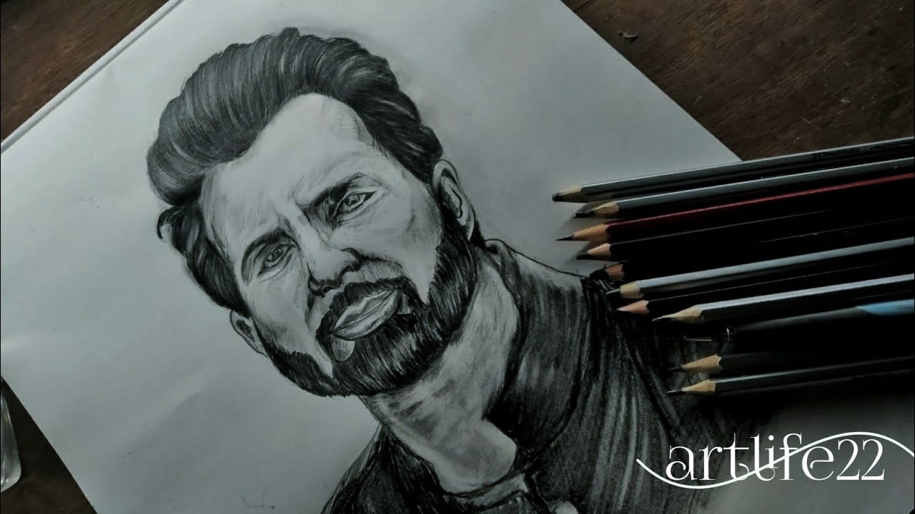 HOW TO DRAW PORTAIT DRAWING - YouTube