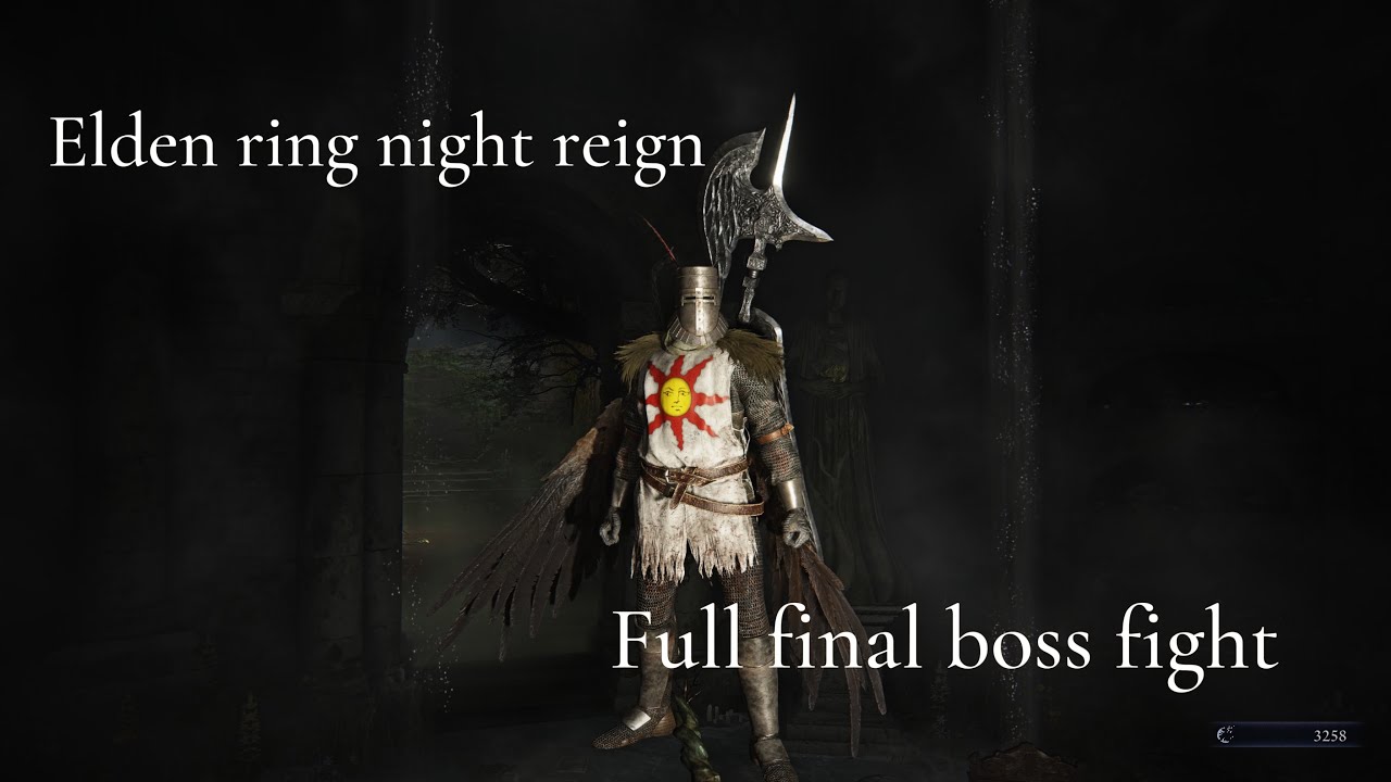 No commentary Elden ring night reign final boss - YouTube