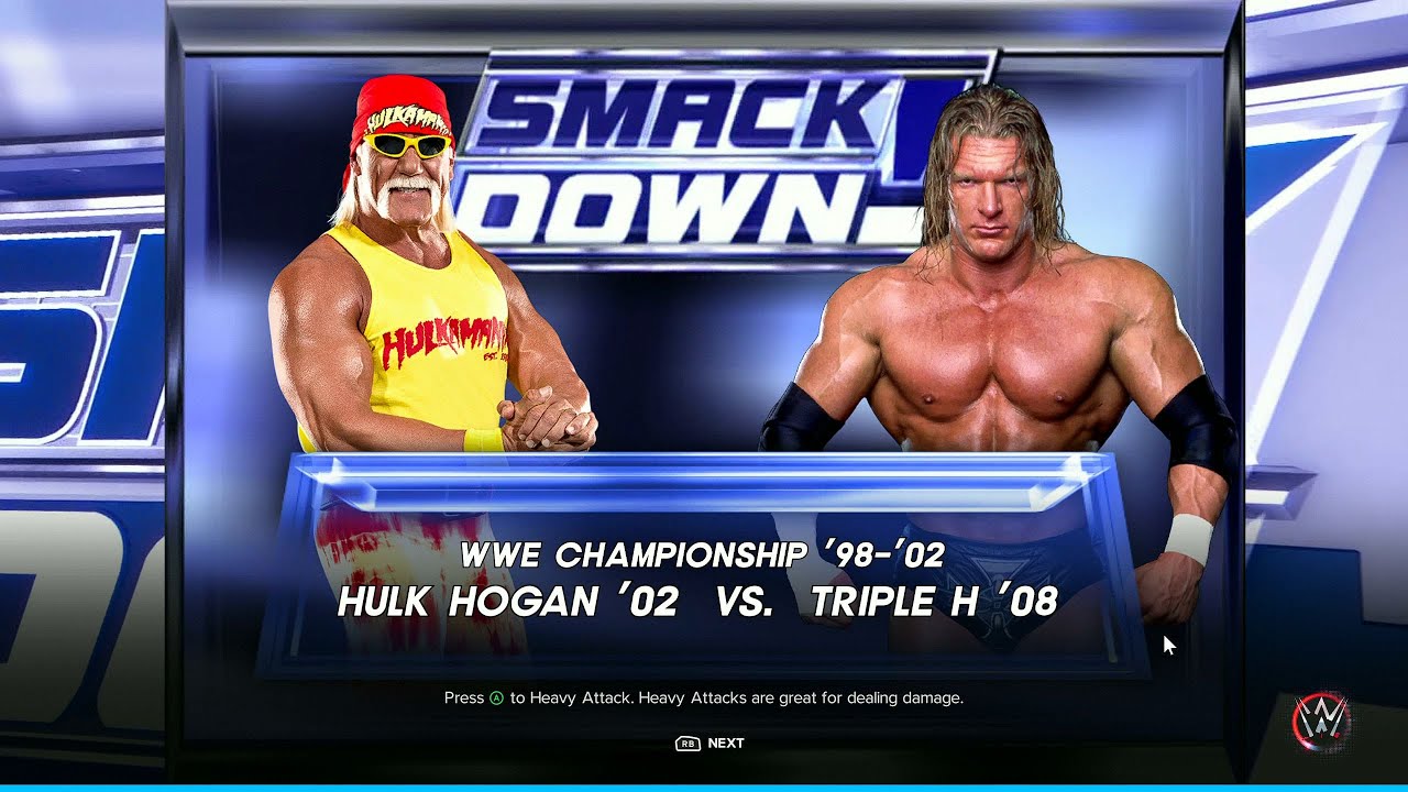 "WWE 2K23: Hulk Hogan vs. Triple H - Battle of Legends!" - YouTube